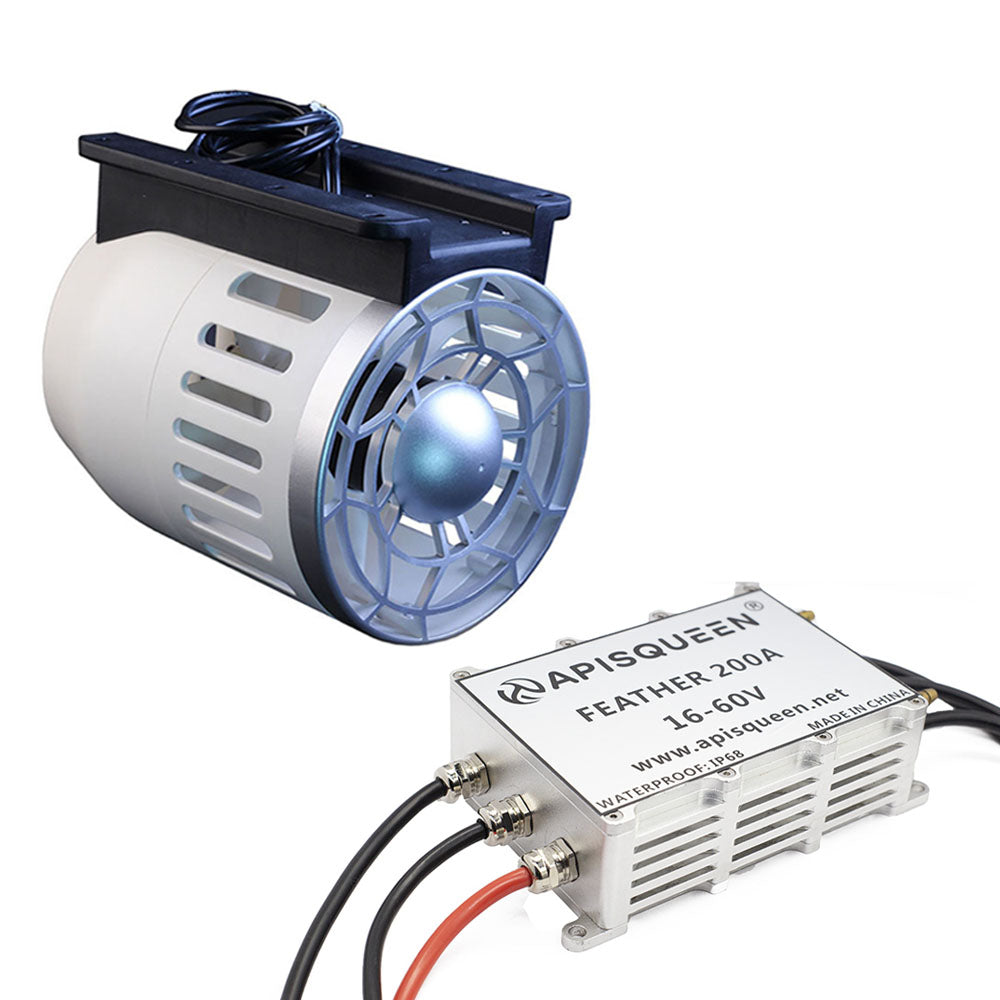 ApisQueen AU30 30Kg Thrust 2KW Underwater Thruster With ESC