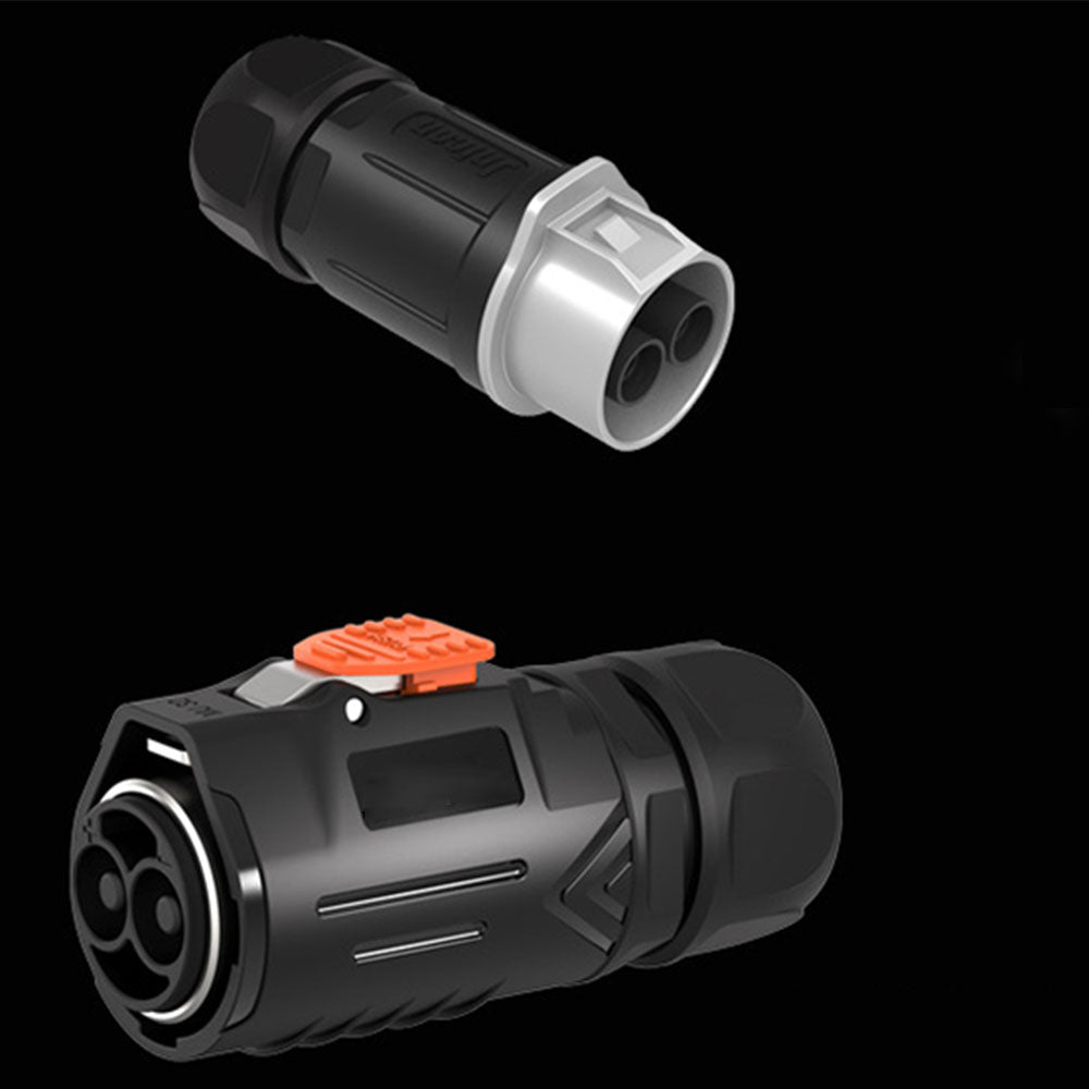 APISQUEEN waterproof IP67 plug 2 pole can pass current 70-120A ...