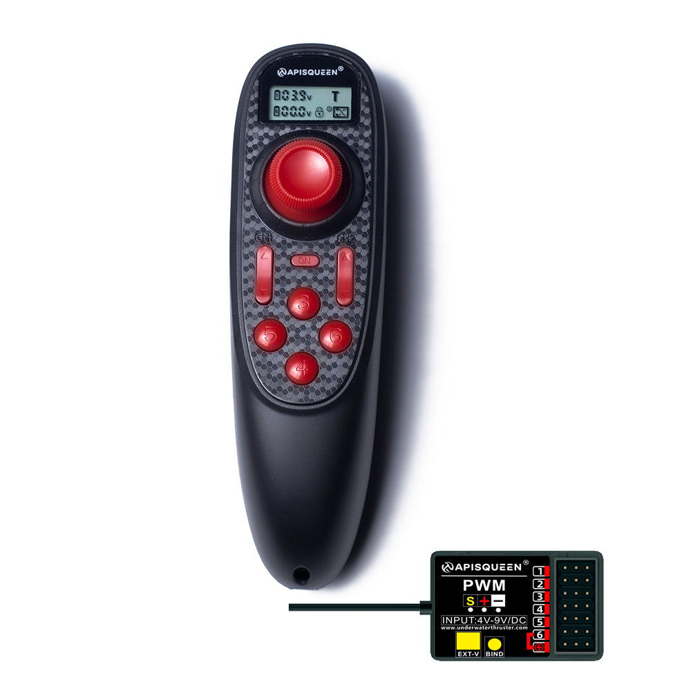 2.4G 6-channel remote control with fixed speed cruise control For ...