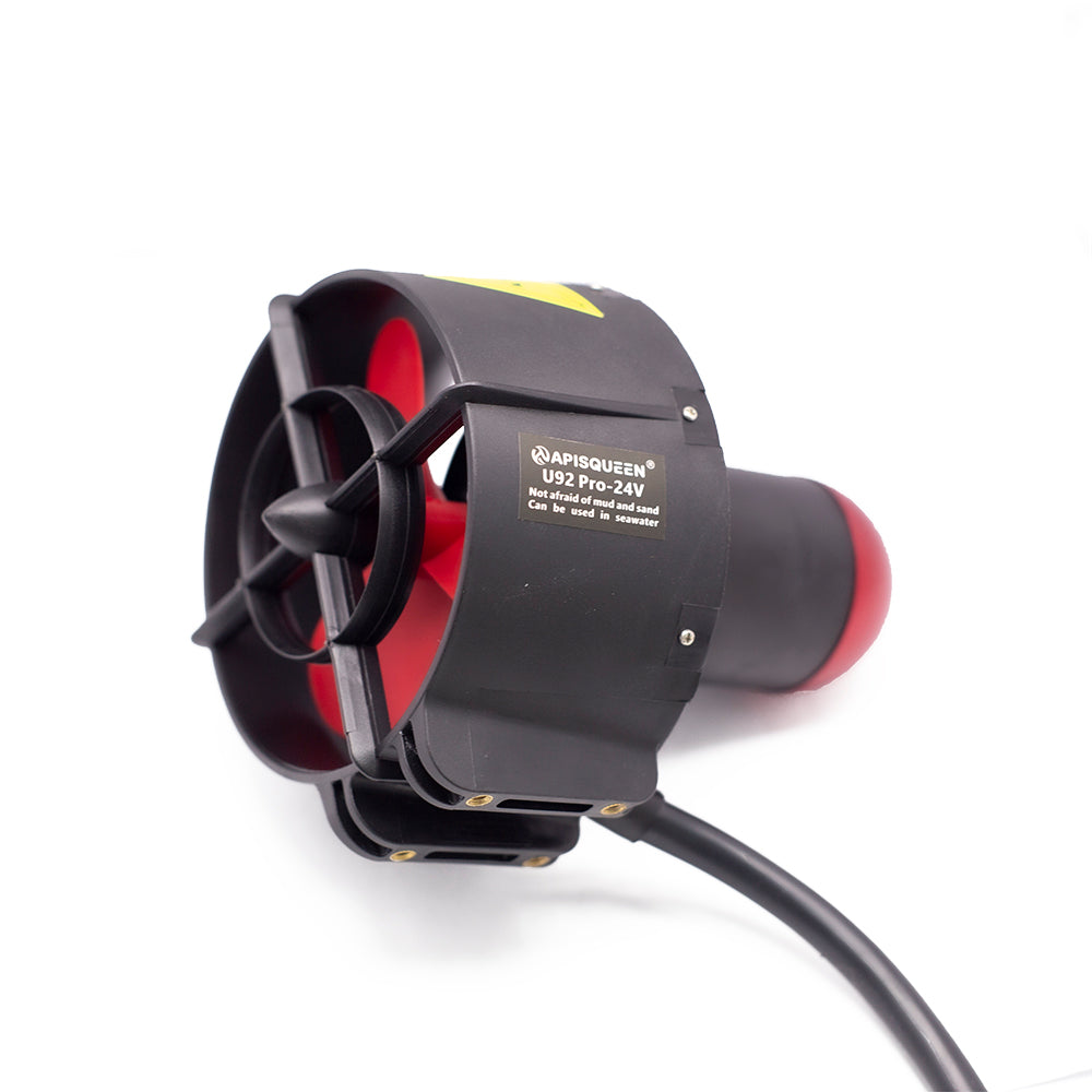 APISQUEEN 24V U92 Pro Underwater Thruster, featuring an external rotor
