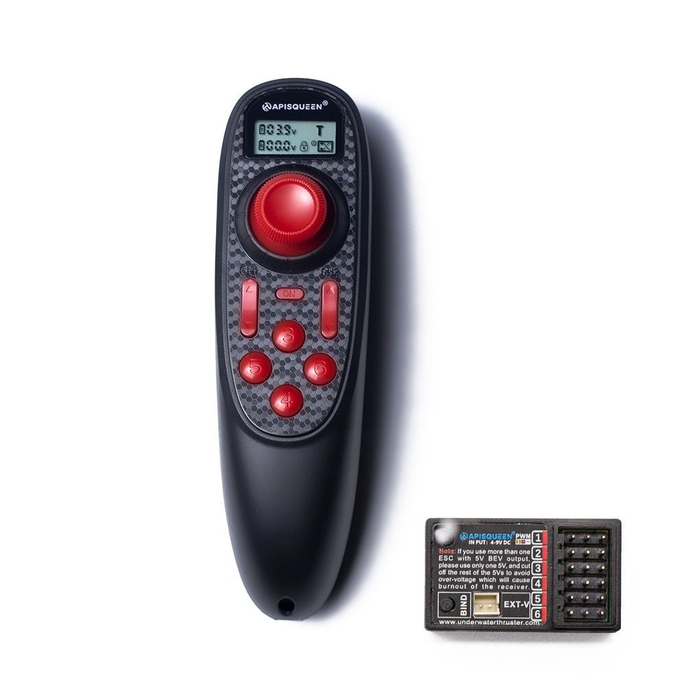 2.4G 6-channel remote control with fixed speed cruise control For ...