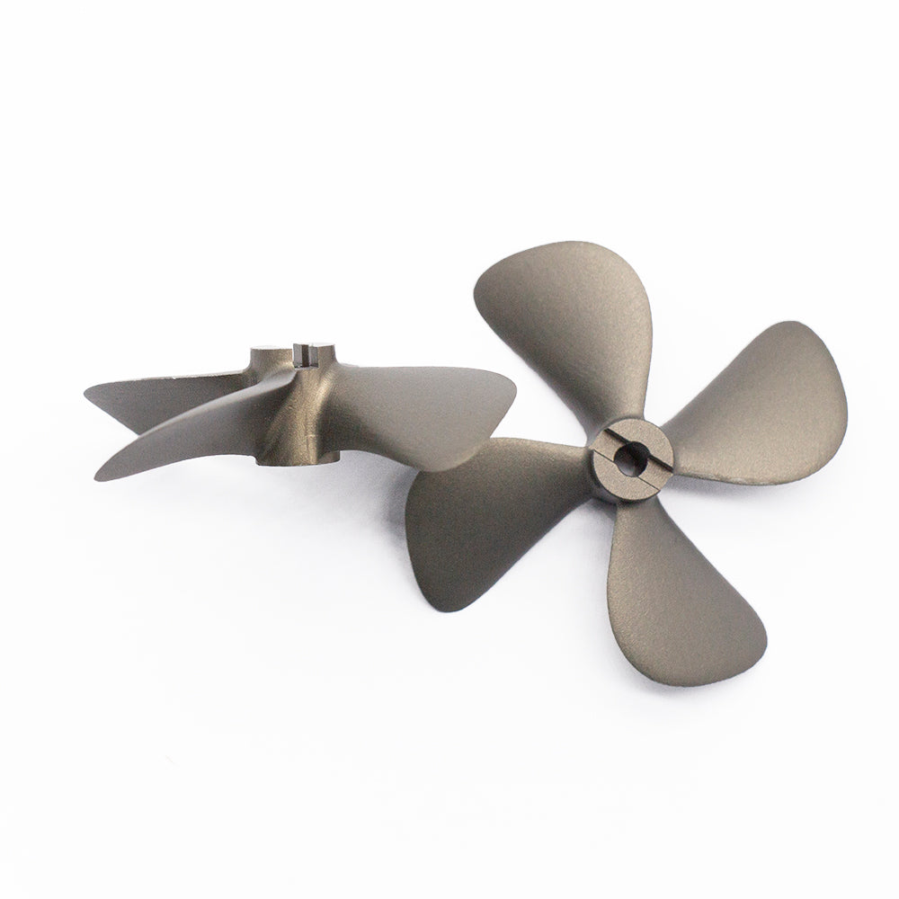 4 blades 60mm metal propeller CW CCW for underwater thruster ...