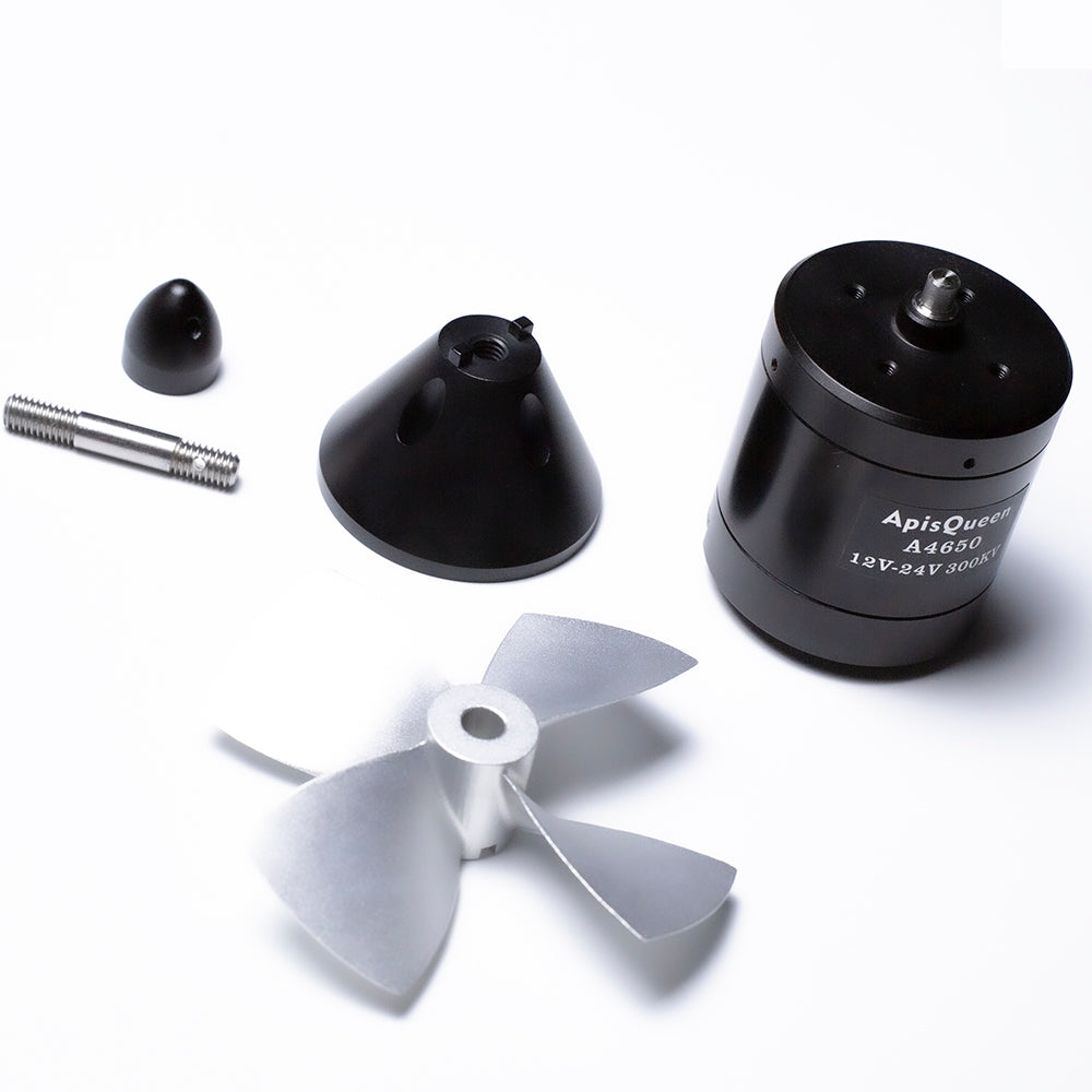 A4650 waterproof Brushless motor with propeller 12-24V, 10Kg thrust ...